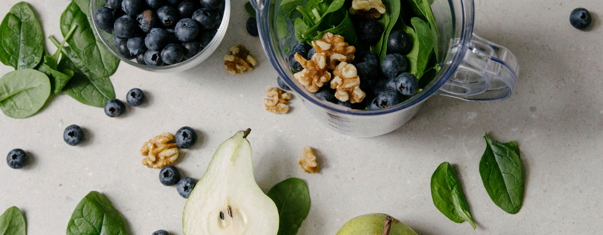 Brain smoothie - blueberry, spinach and walnuts | Clinicians ...