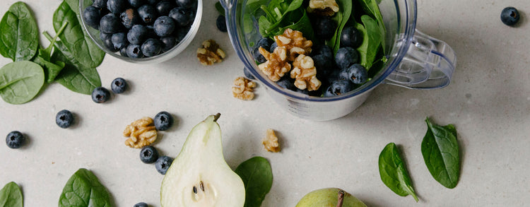 Brain smoothie - blueberry, spinach and walnuts | Clinicians ...